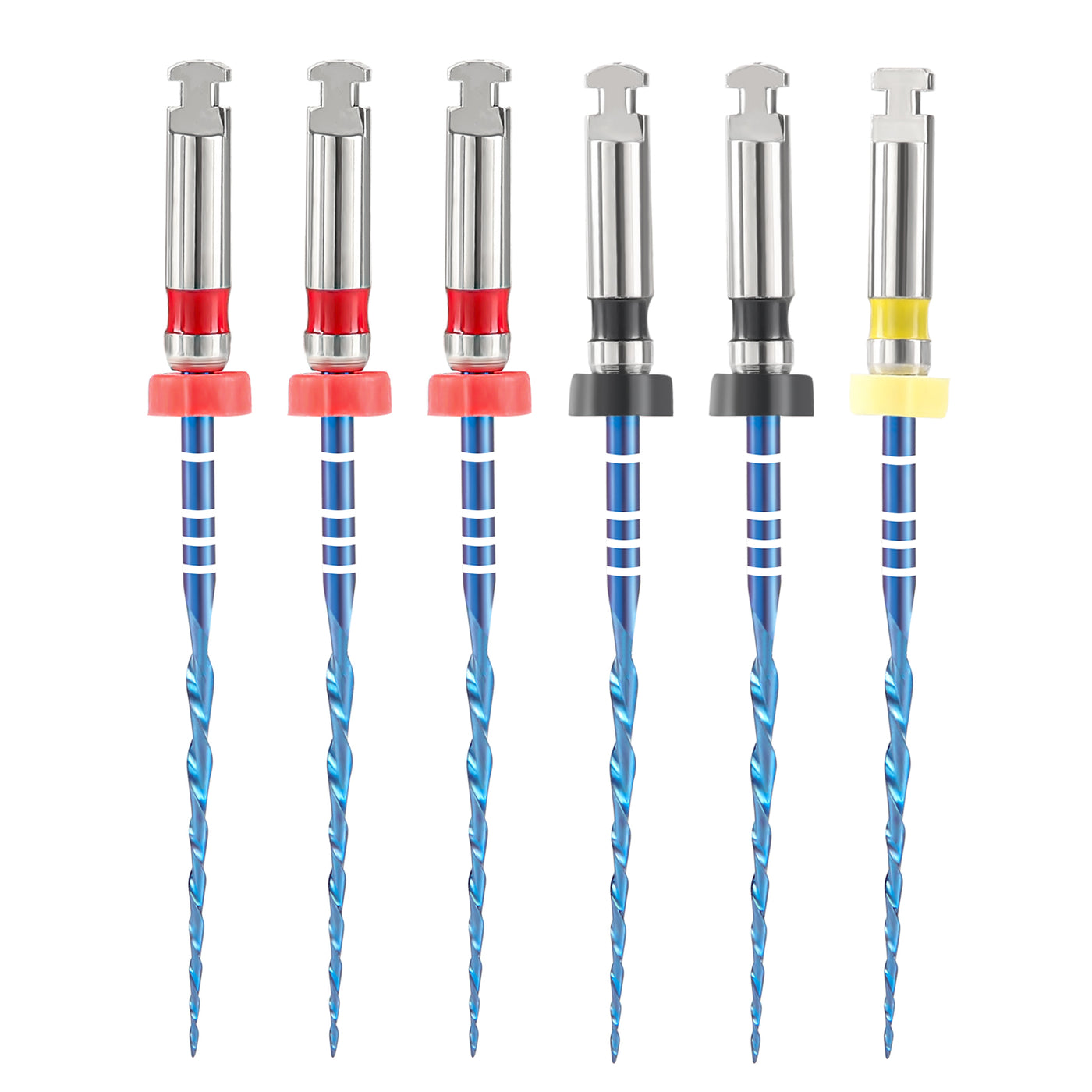 JMU Dental NiTi Rotary Files RC-B Blue 6/PK Sterilized Endodontic Files ...