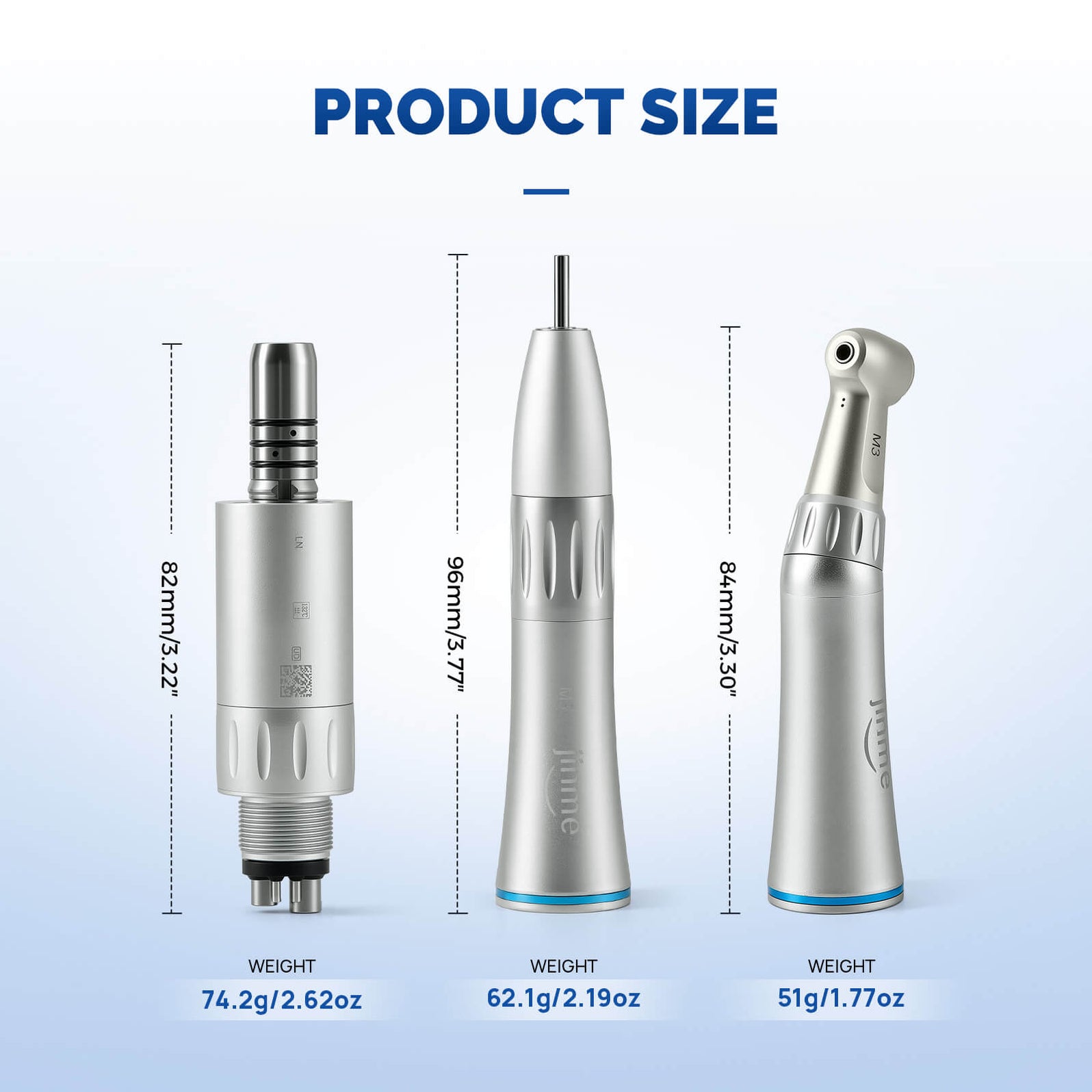Jinme 1:1 Low Speed Dental Handpiece Kit Internal Water Spray | JMU Dental