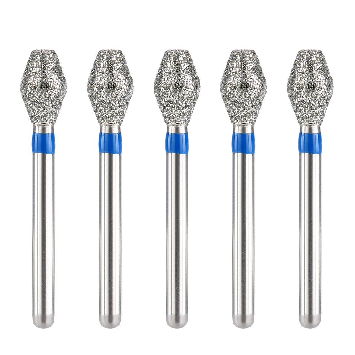 JMU Dental Diamond Burs FG Medium Grit Barrel 5/Pk