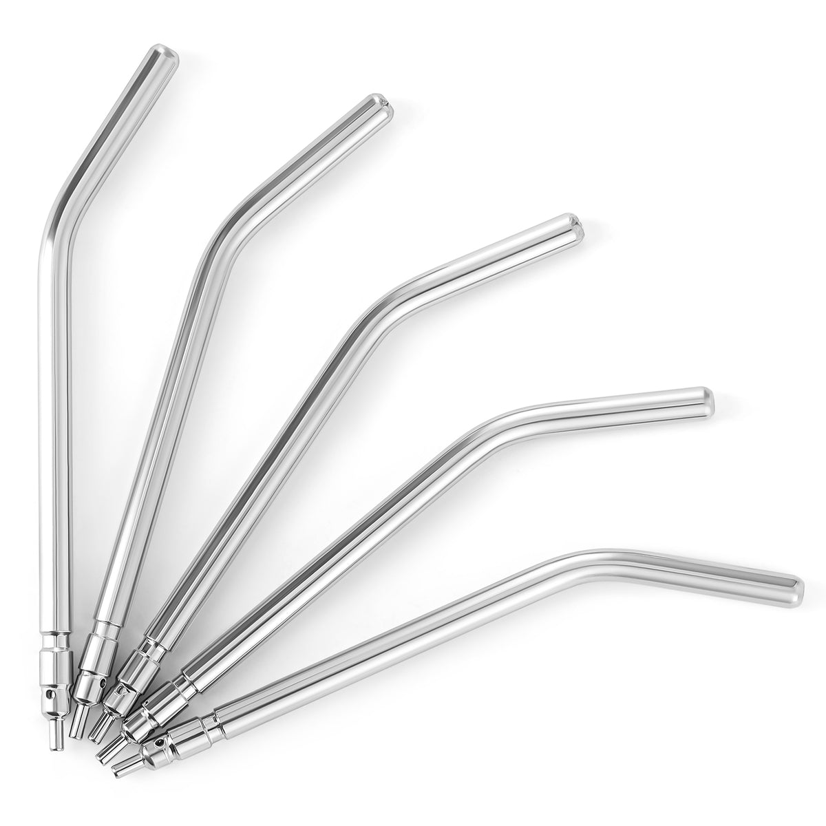 JMU Dental Syringe Tips Copper-Plated Metal Air Water Single Slot Type
