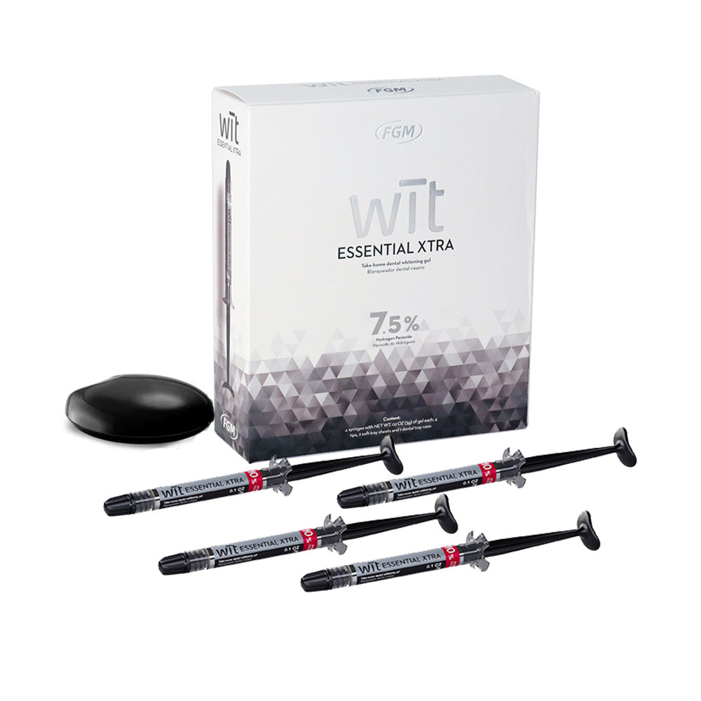 FGM Wit Essential 7.5% Hydrogen Peroxide Take-Home Gel Whitening Kit ...