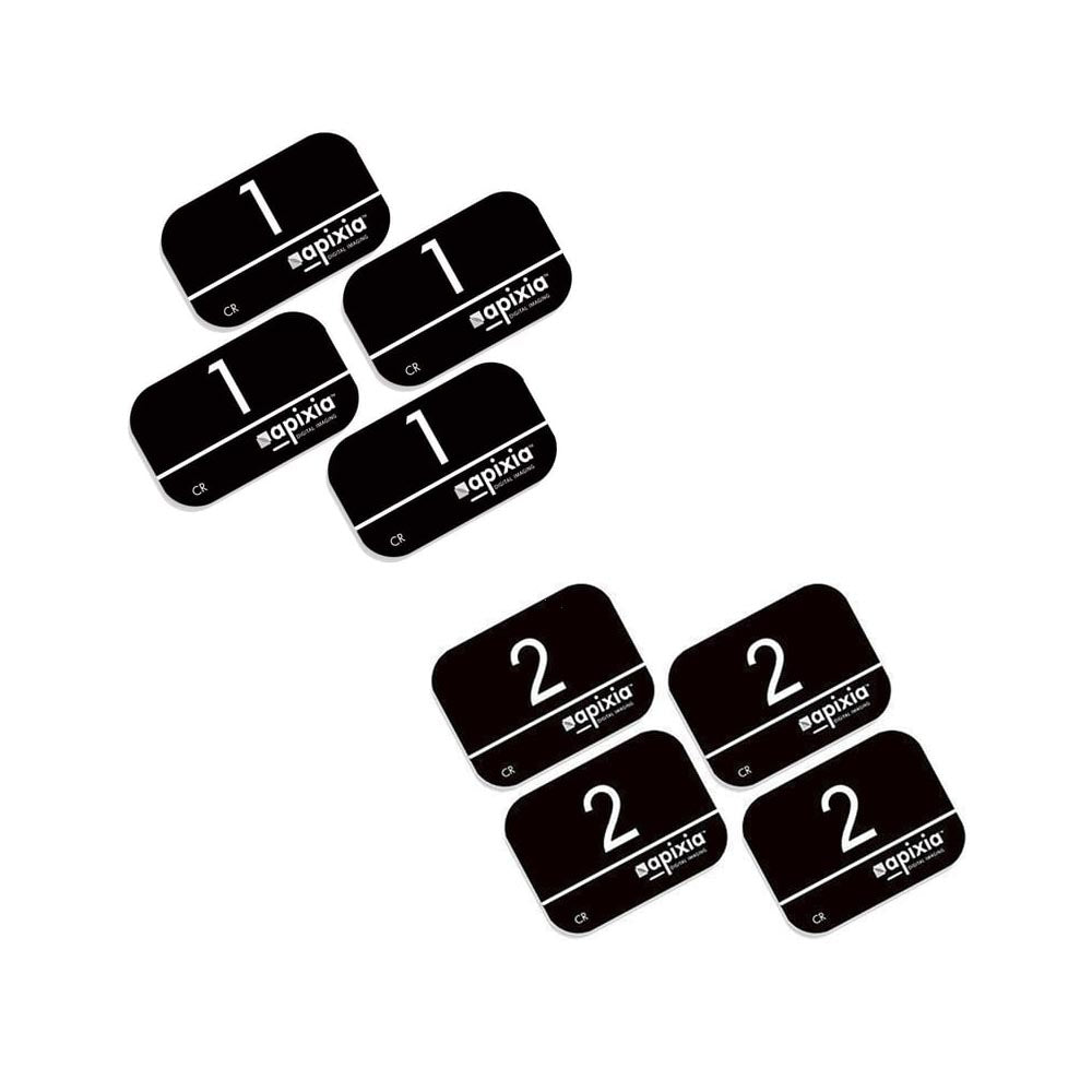 Apixia Intraoral Imaging Phosphor Plates Size 2 Reusable 4/Pk | JMU Dental