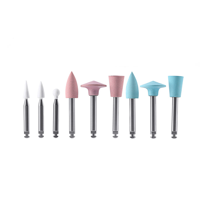 JMU Dental Composite Polishing Kit 9 Pcs RA Shank Burs