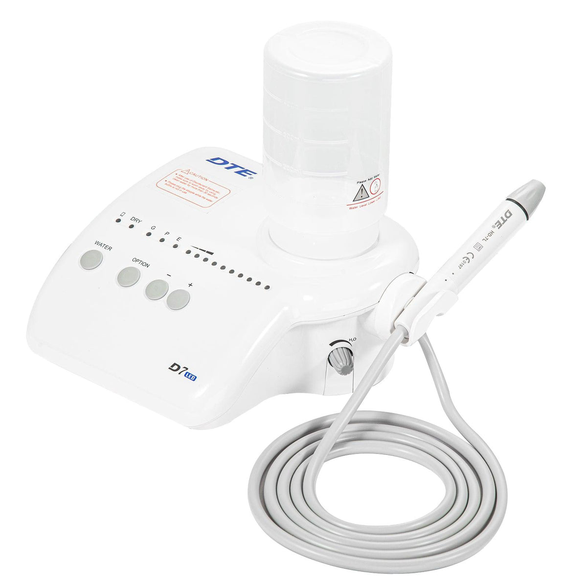 Woodpecker DTE D7 LED Ultrasonic Scaler 8 Tips 2 Water Bottles Scaling ...